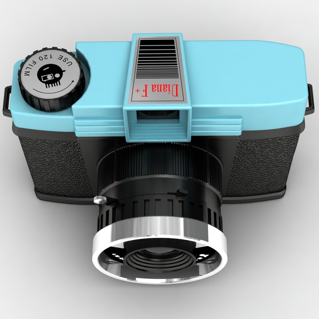 3d diana camera model