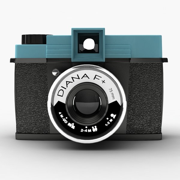 3d diana camera model