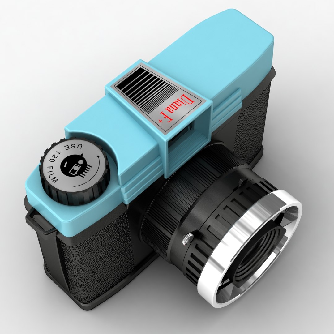 3d diana camera model