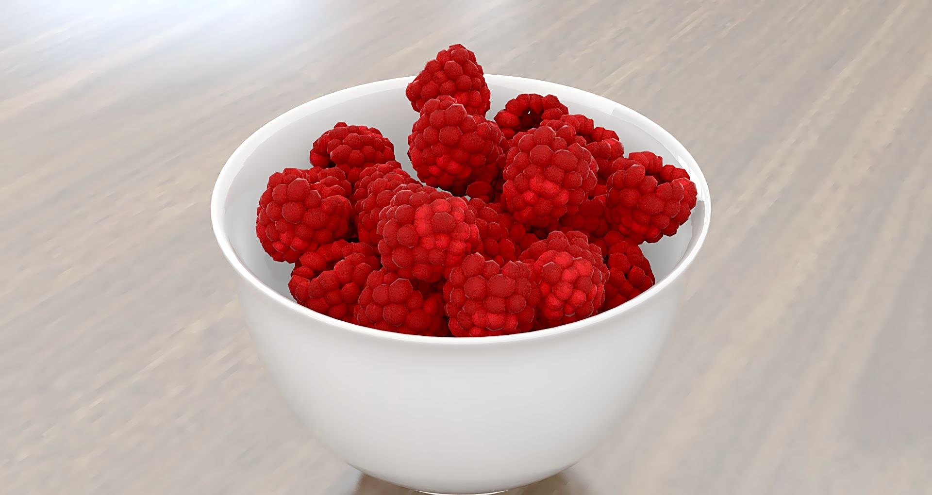 Raspberries 3d Model