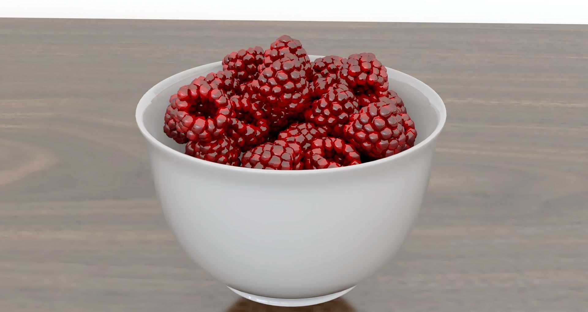 Raspberries 3d Model