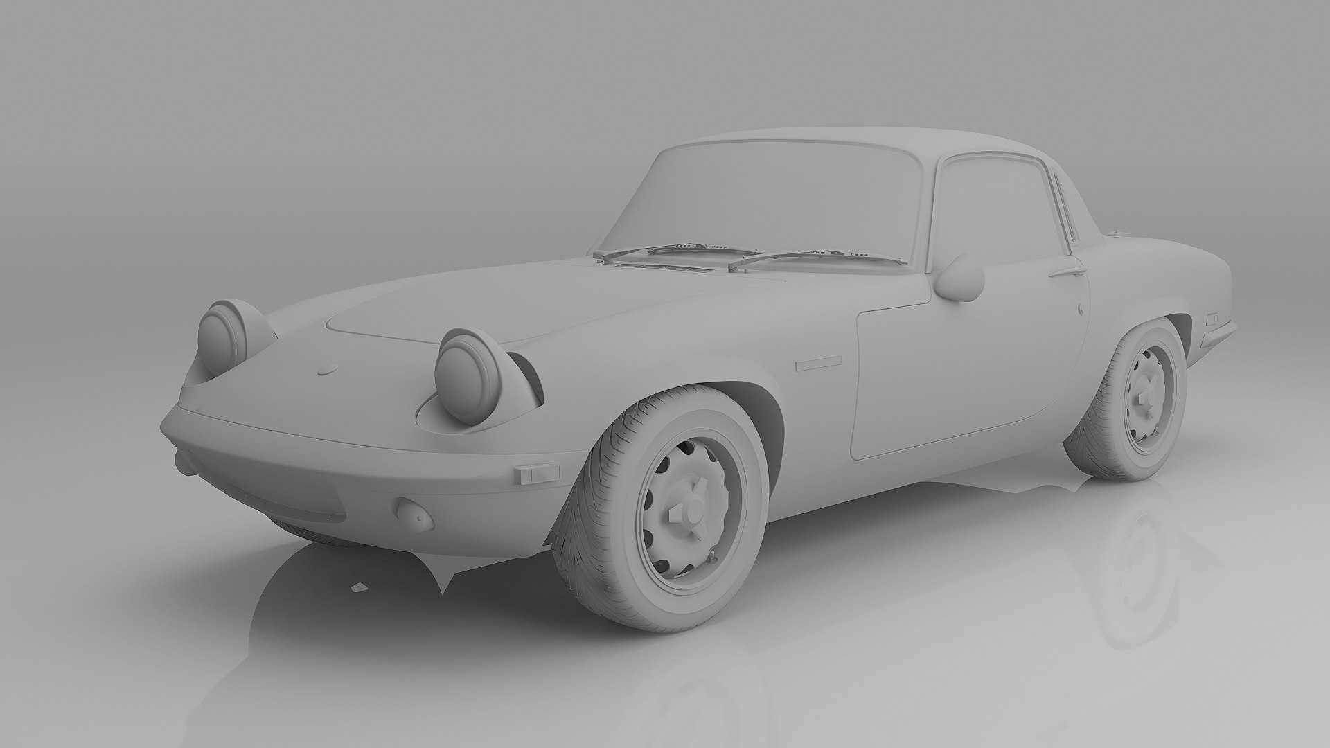 1971 Lotus Elan Sprint 3D Model - TurboSquid 2366004