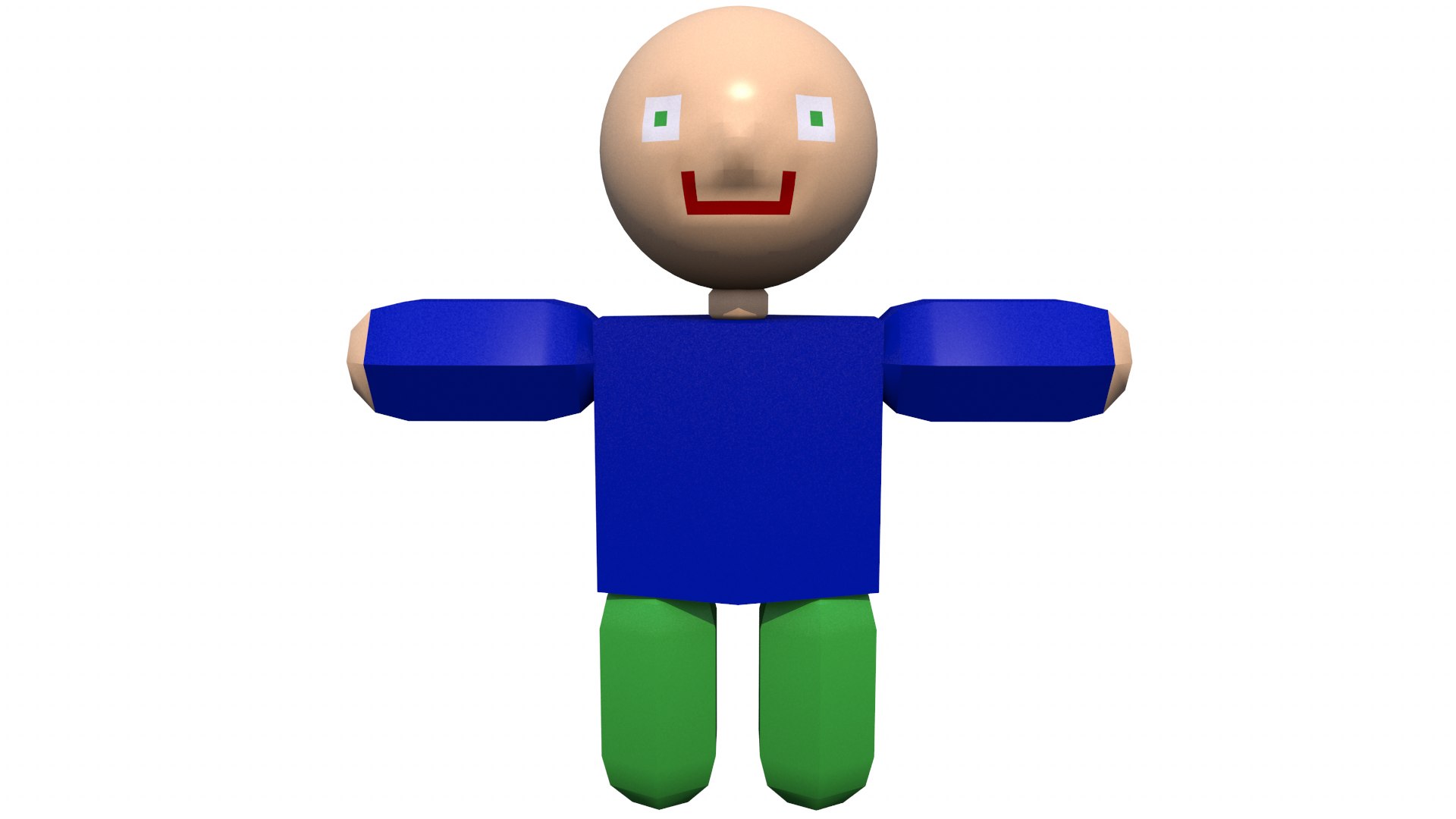 Free Simple Figure 3d Model