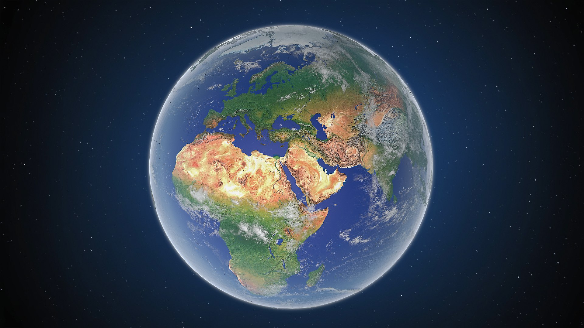 3D Detailed Earth Globe - TurboSquid 2342583