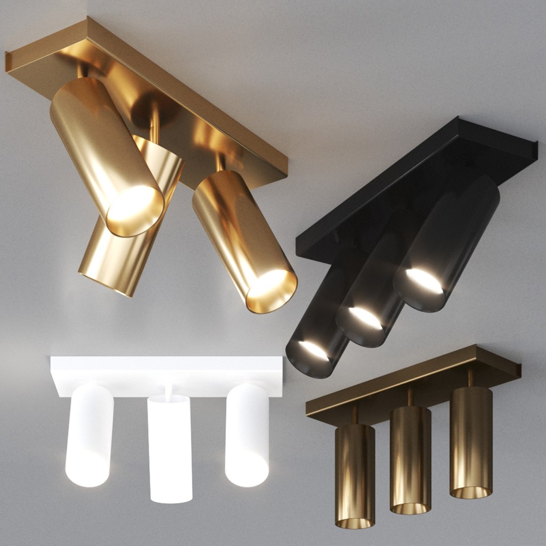 3D Victor FB LED By TossB Ceiling Light - TurboSquid 2131027