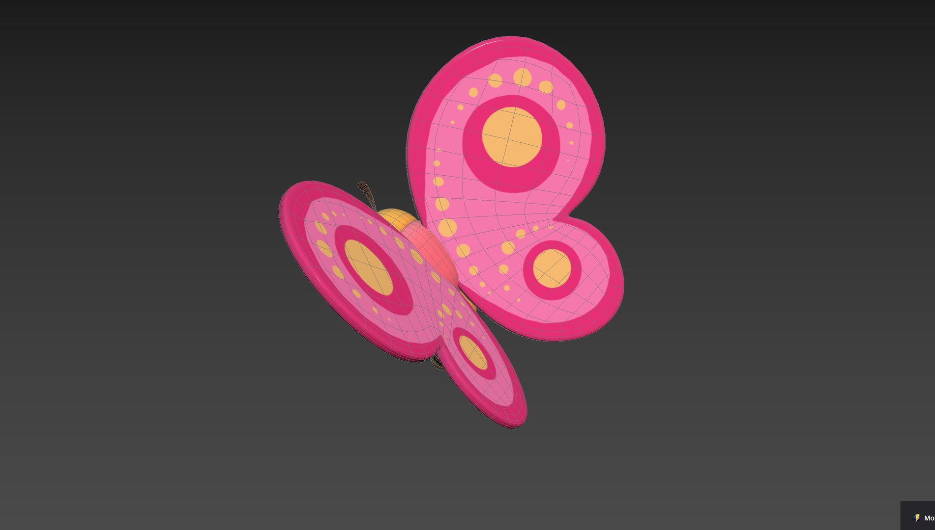 Character203 Butterfly 3D model - TurboSquid 2013285
