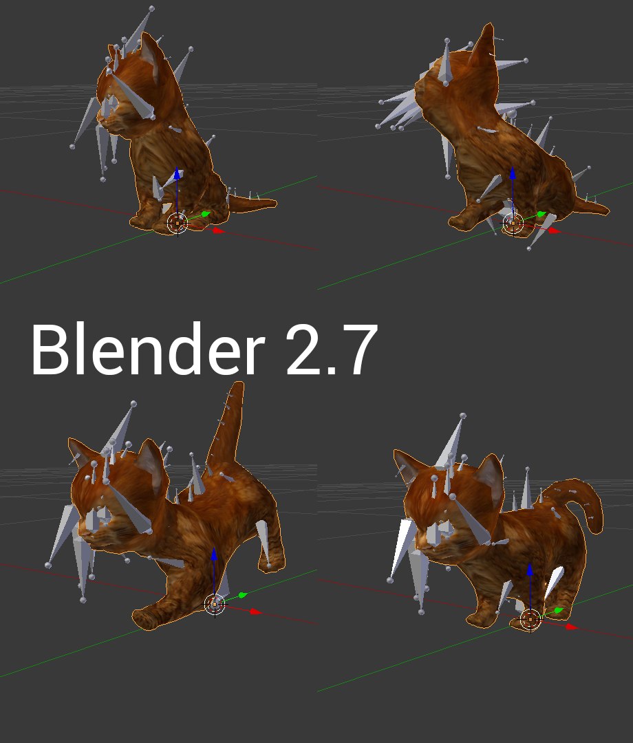 3D Cute Cat Animation Model - TurboSquid 1219596