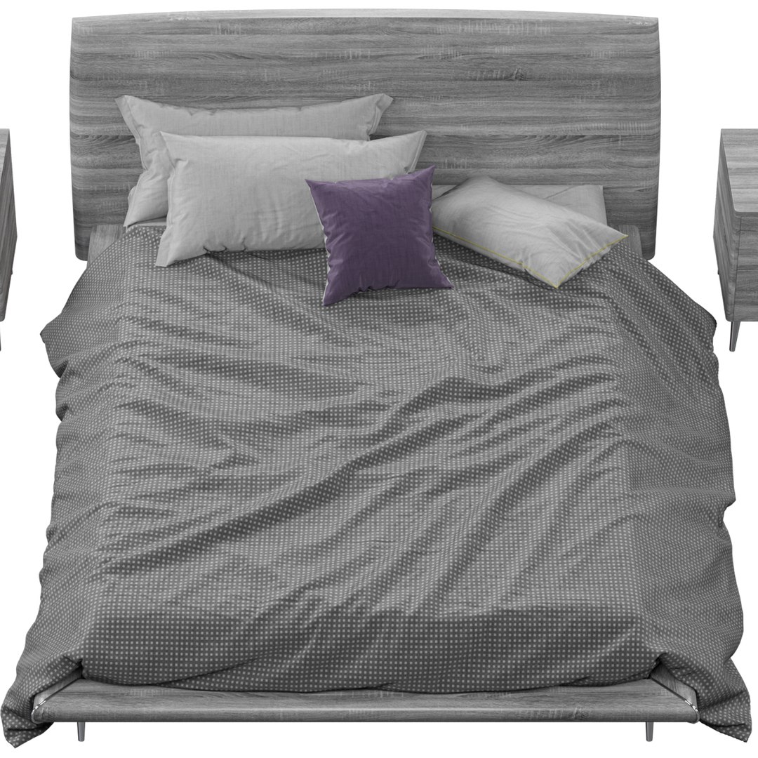 Calligaris dixie bed model - TurboSquid 1404129