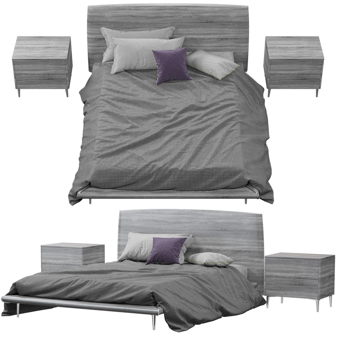 Calligaris dixie bed model - TurboSquid 1404129