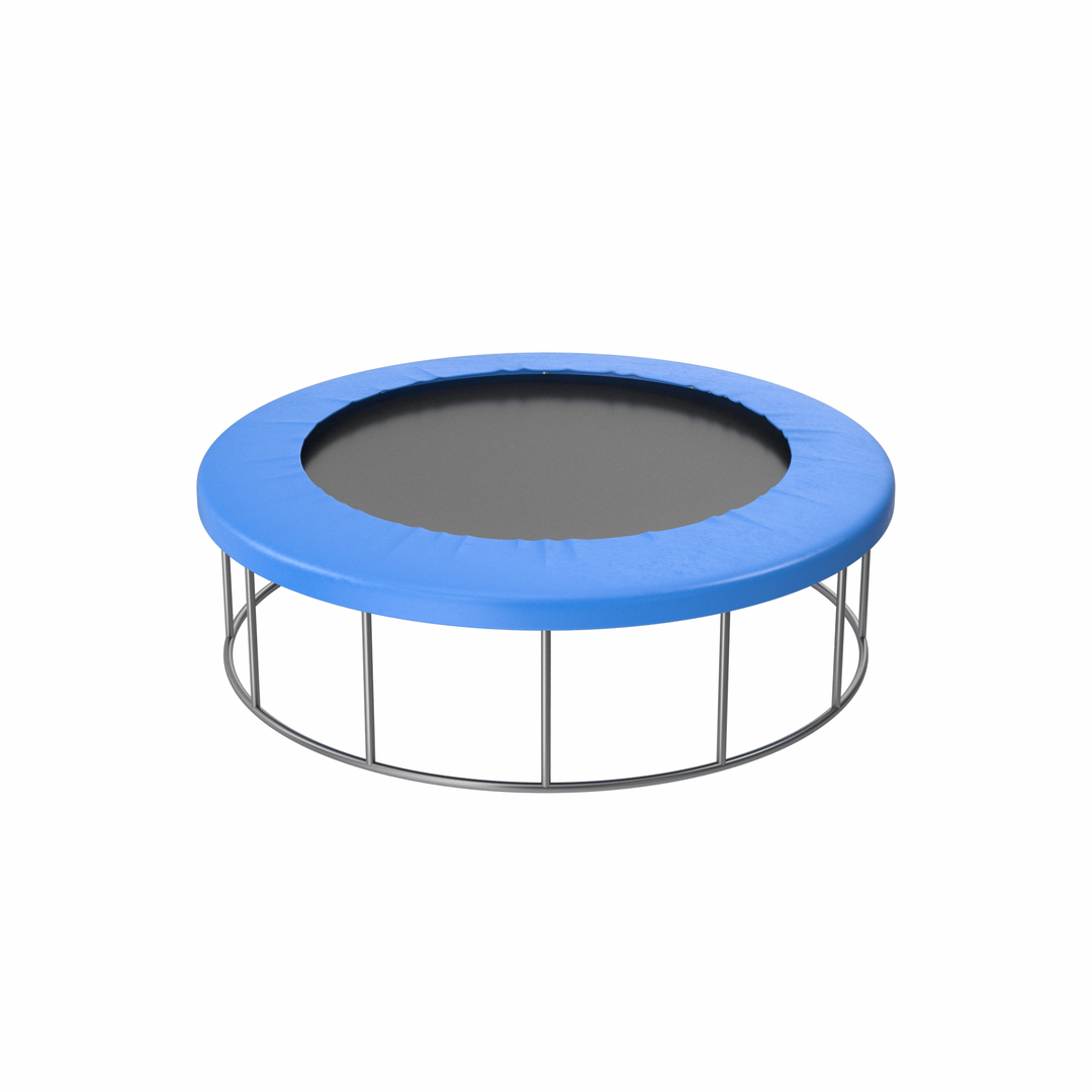 Blue Trampoline 3D Model - TurboSquid 2170947