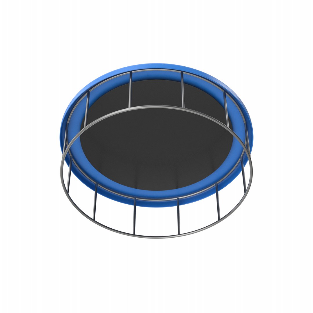 Blue Trampoline 3D Model - TurboSquid 2170947