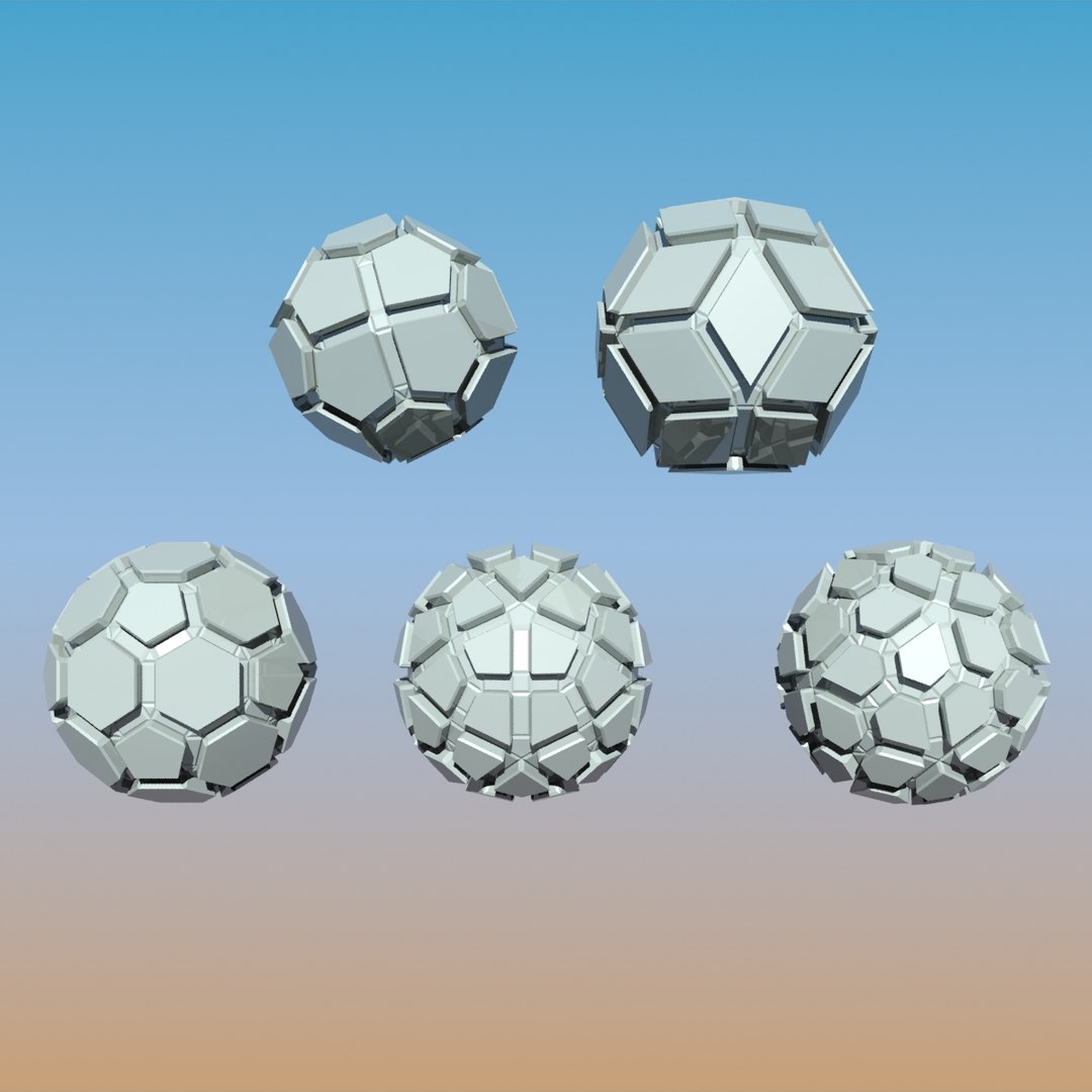 Geometric Shape Pack 3d Model
