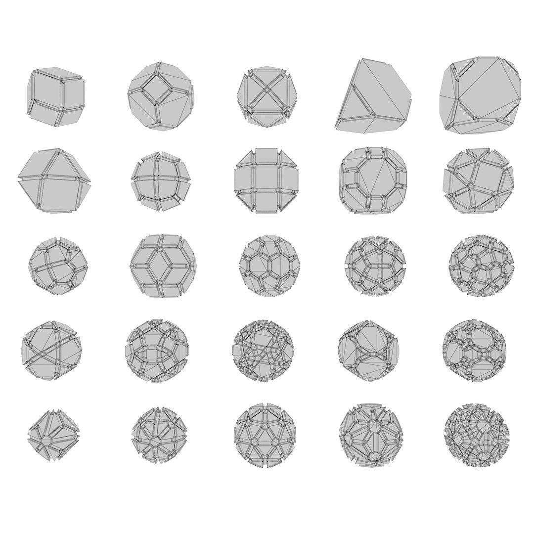 Geometric Shape Pack 3d Model