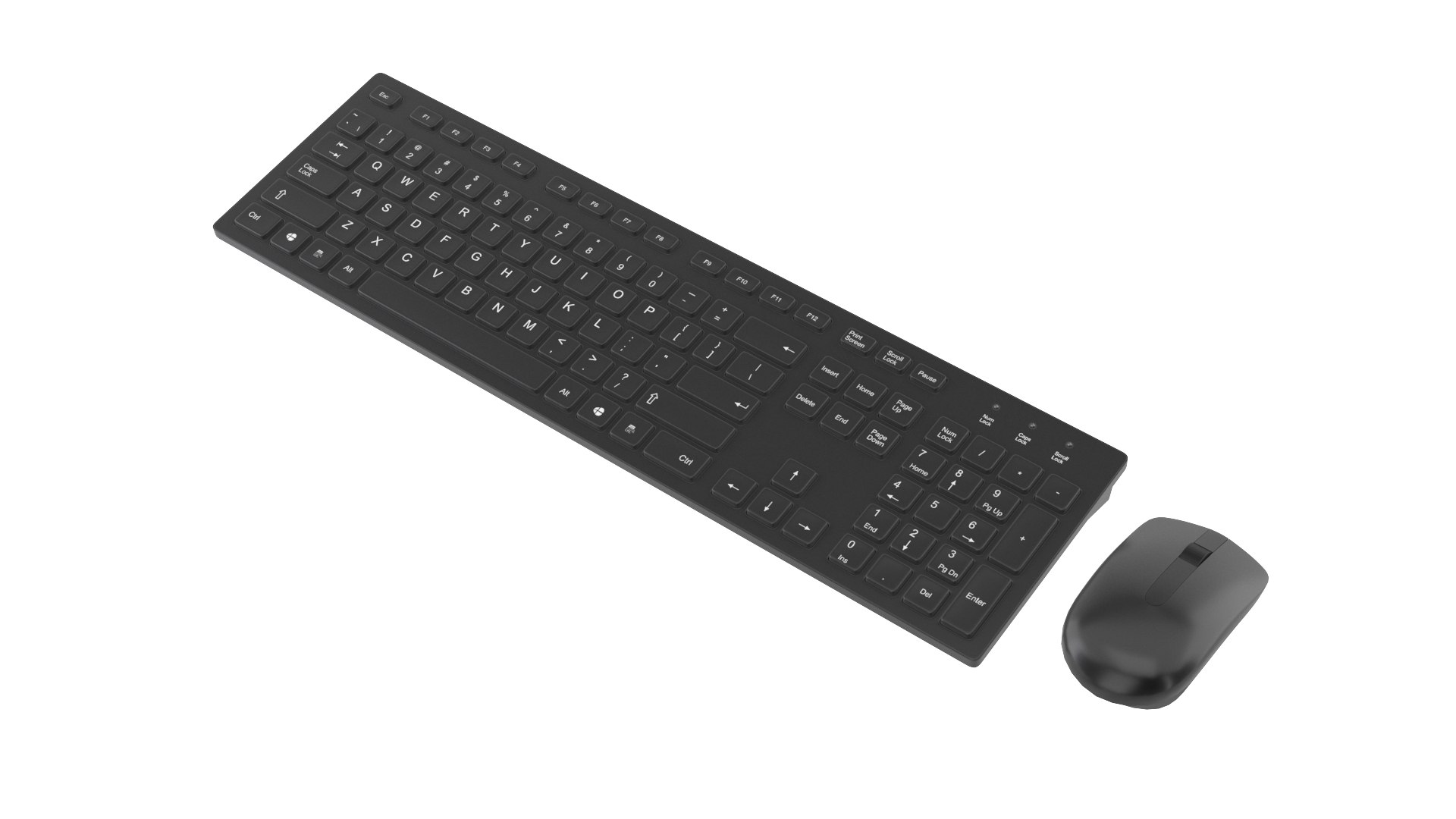 Keyboard Mouse 3D Model - TurboSquid 1711367
