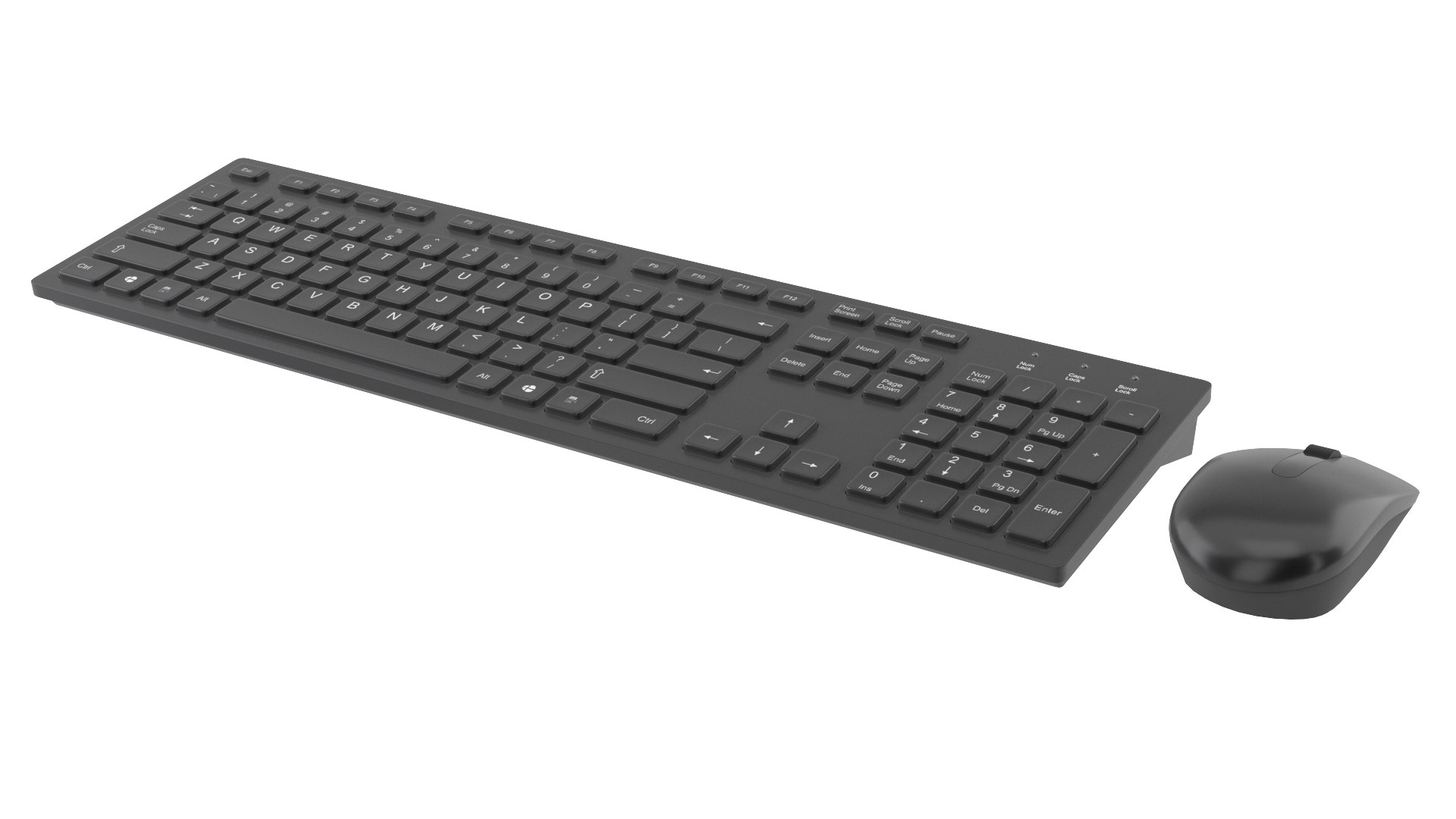 Keyboard Mouse 3D Model - TurboSquid 1711367