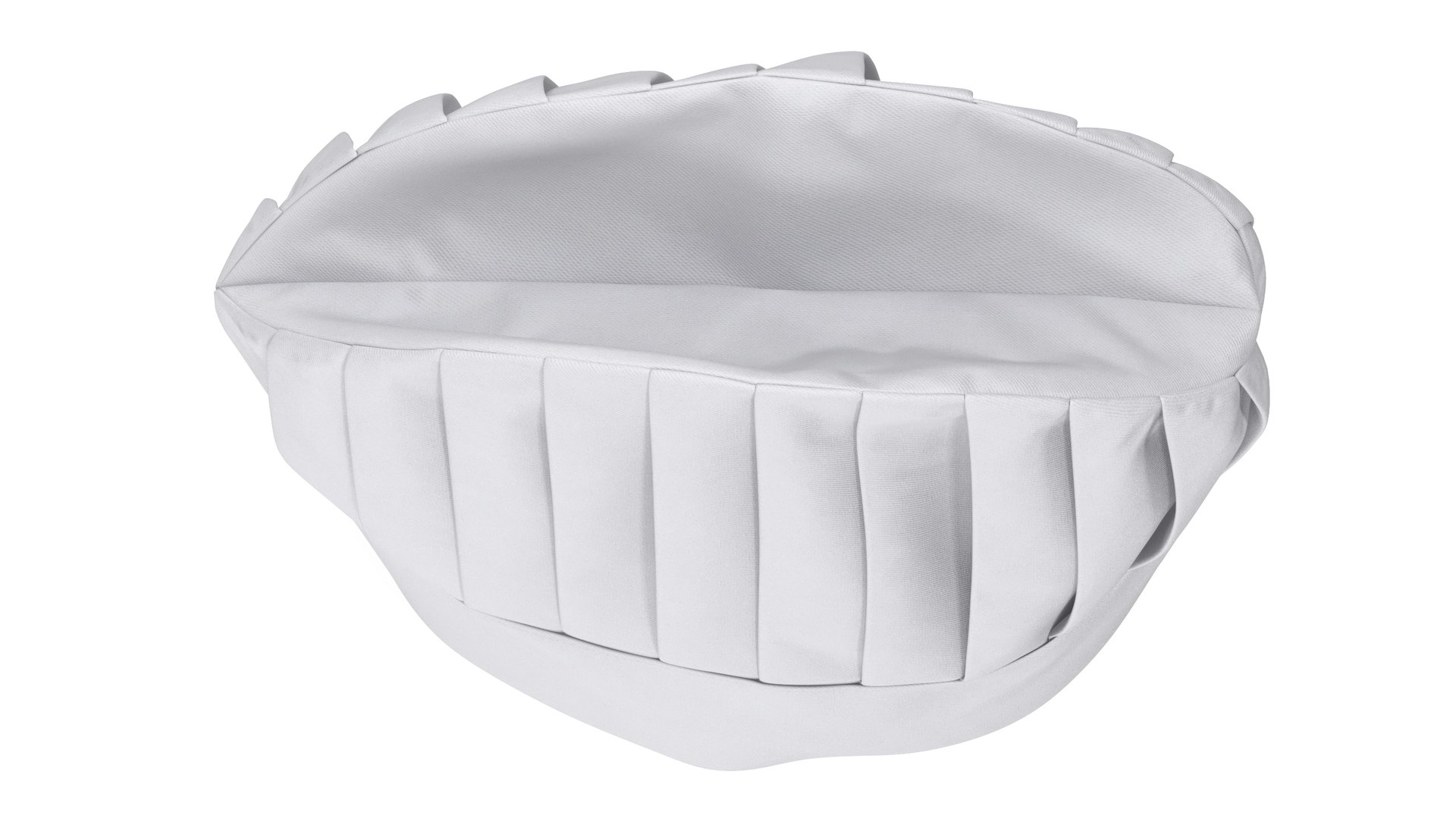 3D Tall Chef Hat In White - TurboSquid 2256120