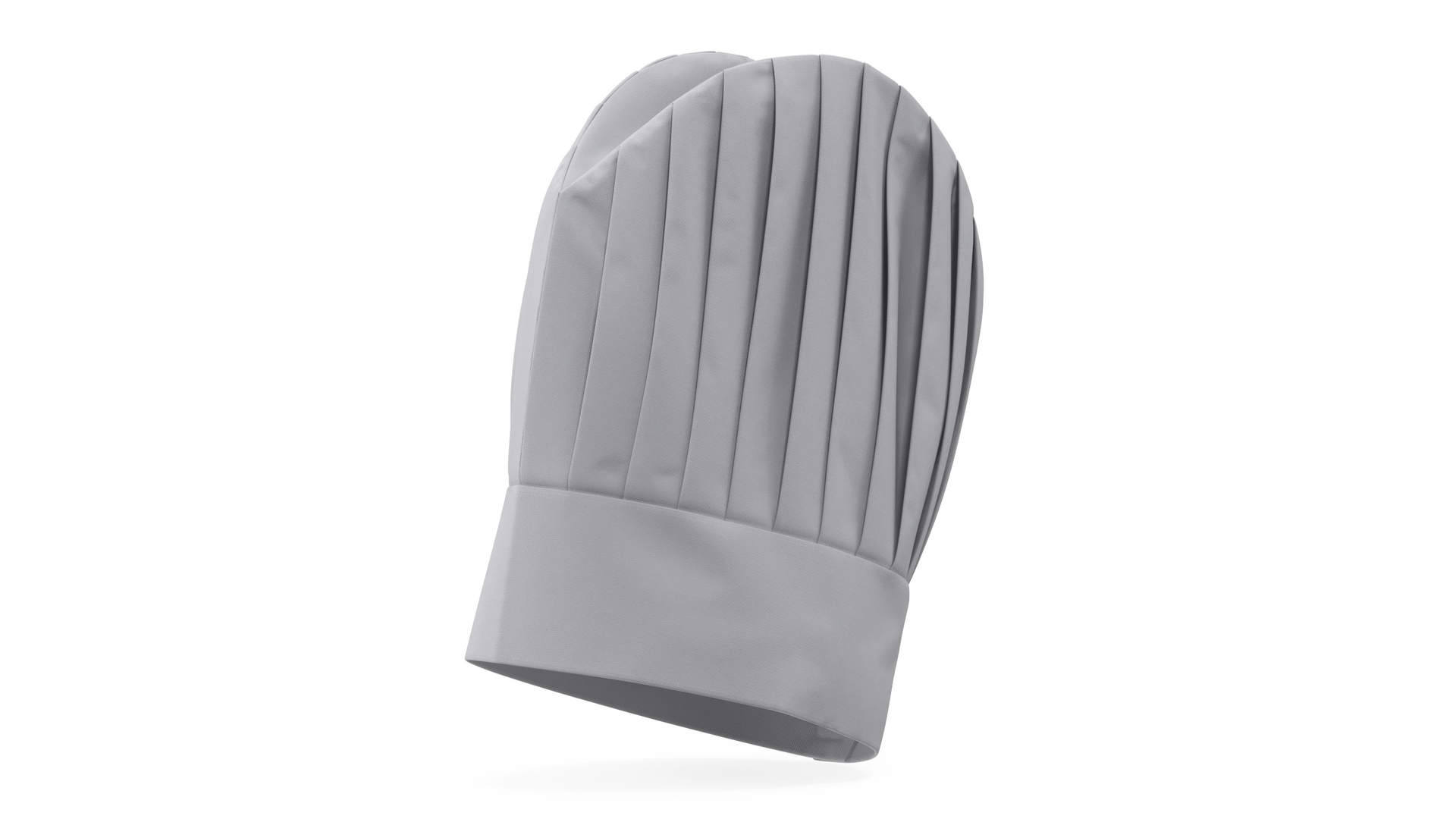 3D Tall Chef Hat In White - TurboSquid 2256120