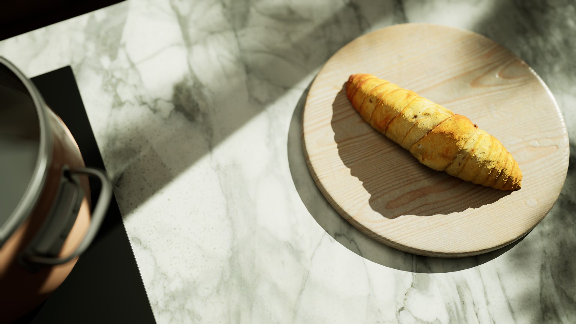 3D 007 - Zitny Rohlik - 01 - The Bread Roll - TurboSquid 2010597