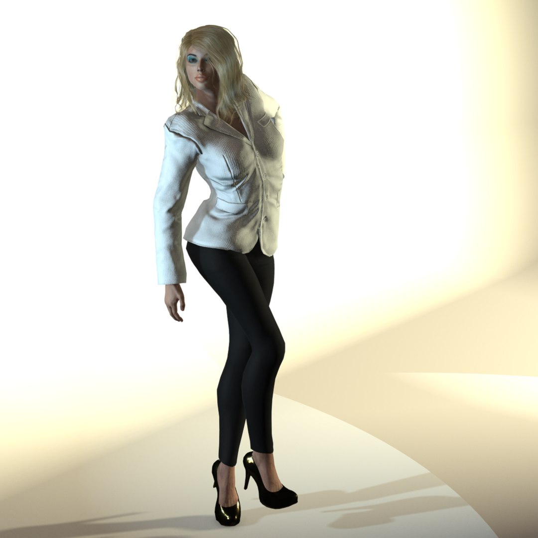 Realistic Sandra Bl Model - TurboSquid 1575281