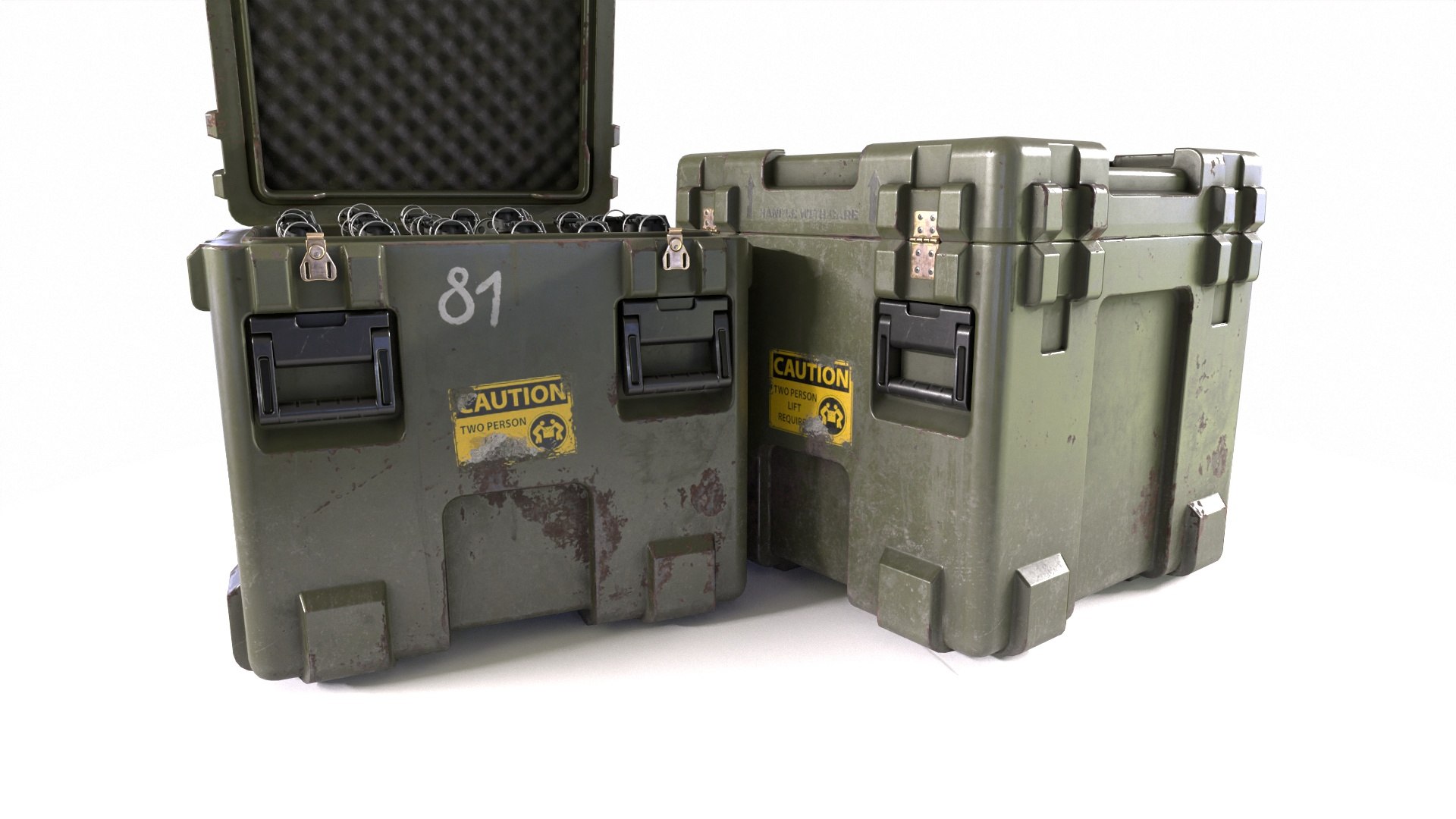 Military Case model - TurboSquid 2117087