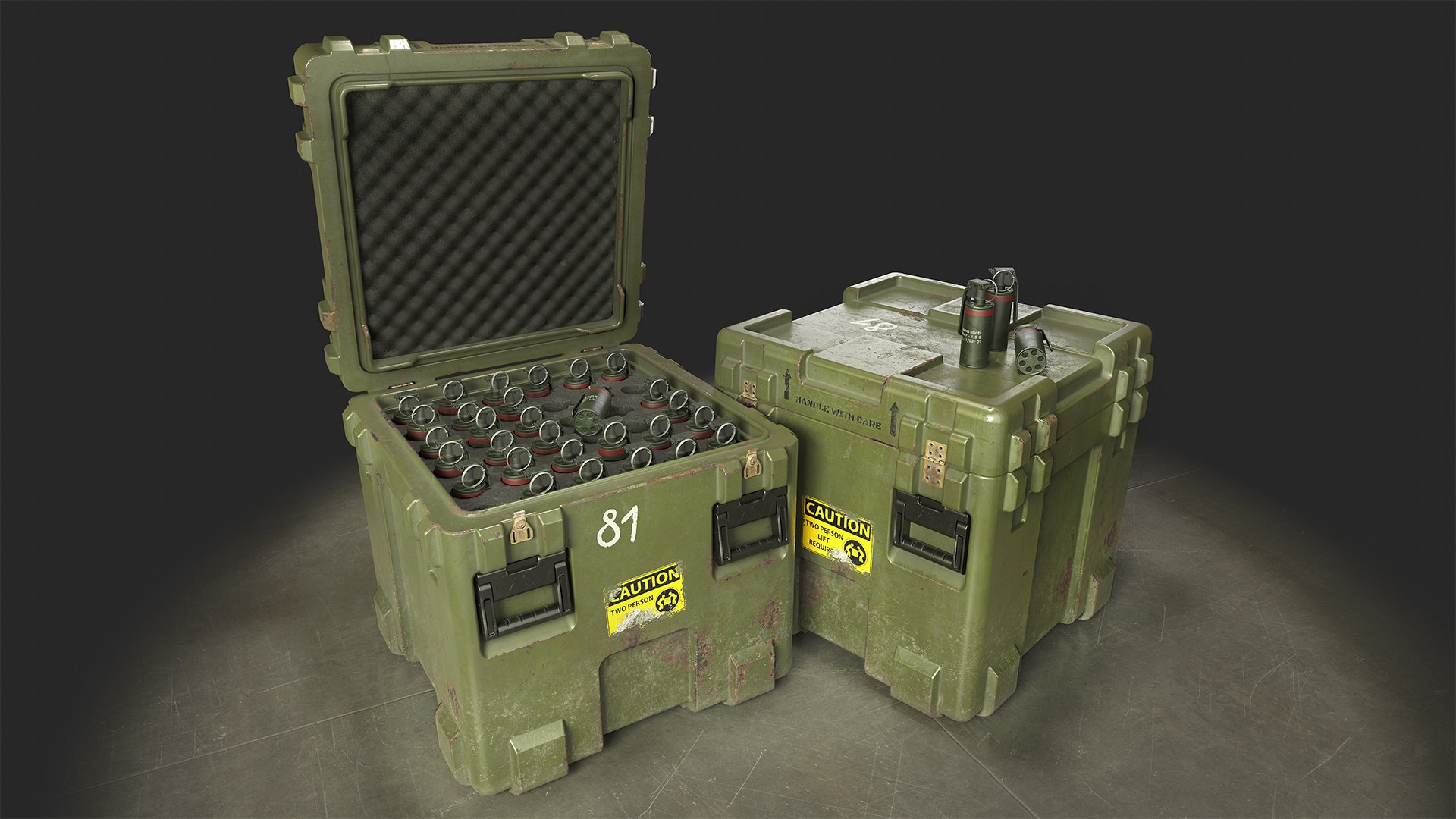Military Case model - TurboSquid 2117087