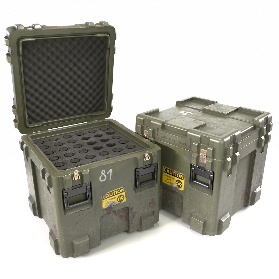 Military Case model - TurboSquid 2117087