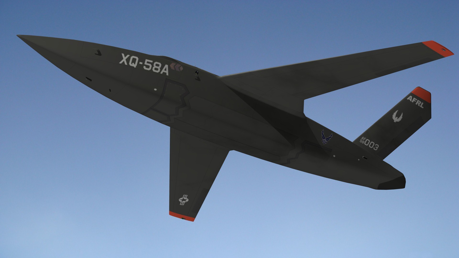 XQ 58A Valkyrie 3D Model - TurboSquid 2121447