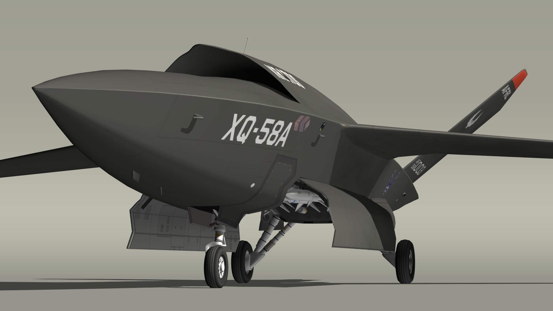 XQ 58A Valkyrie 3D Model - TurboSquid 2121447