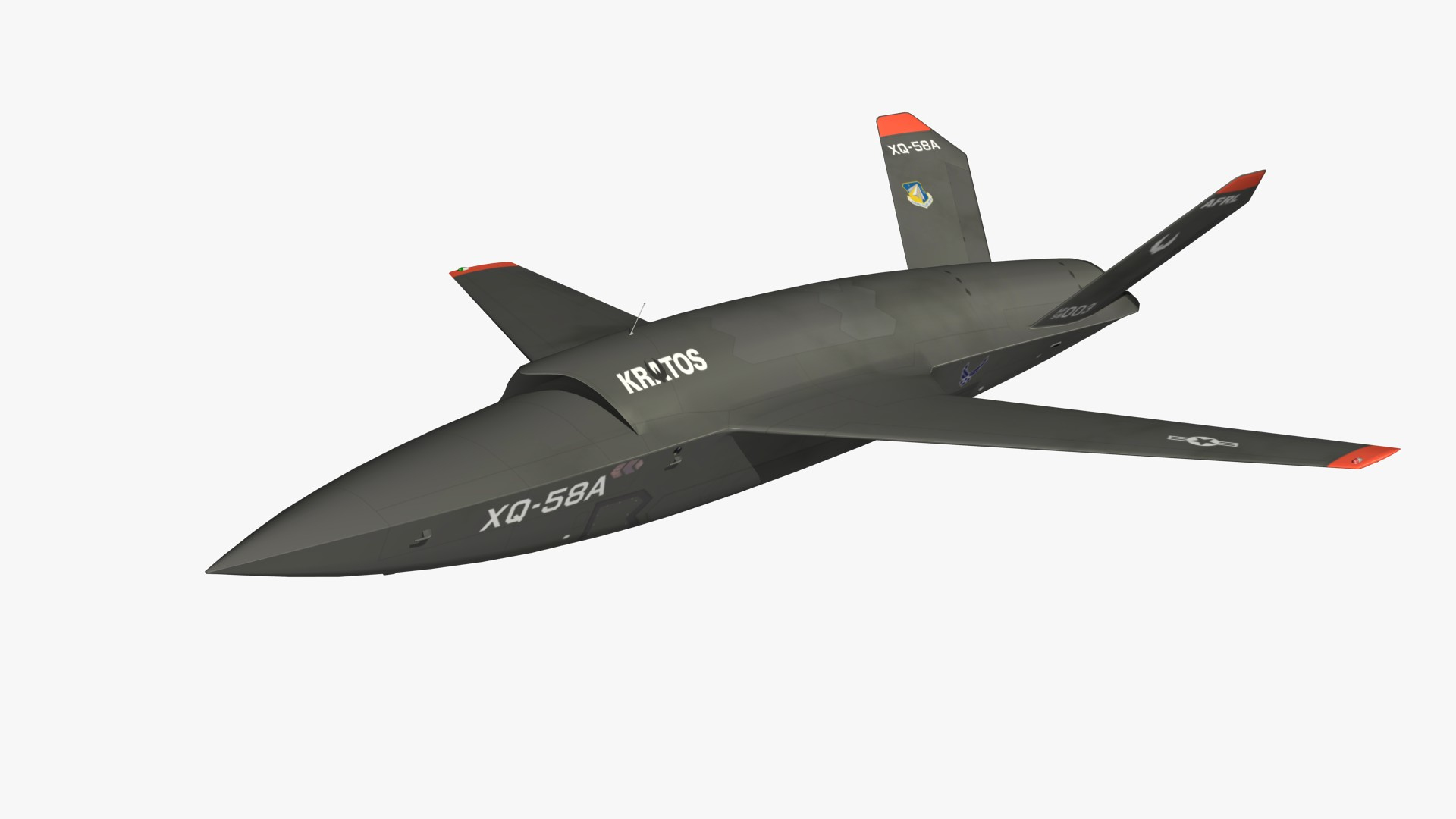 XQ 58A Valkyrie 3D Model - TurboSquid 2121447