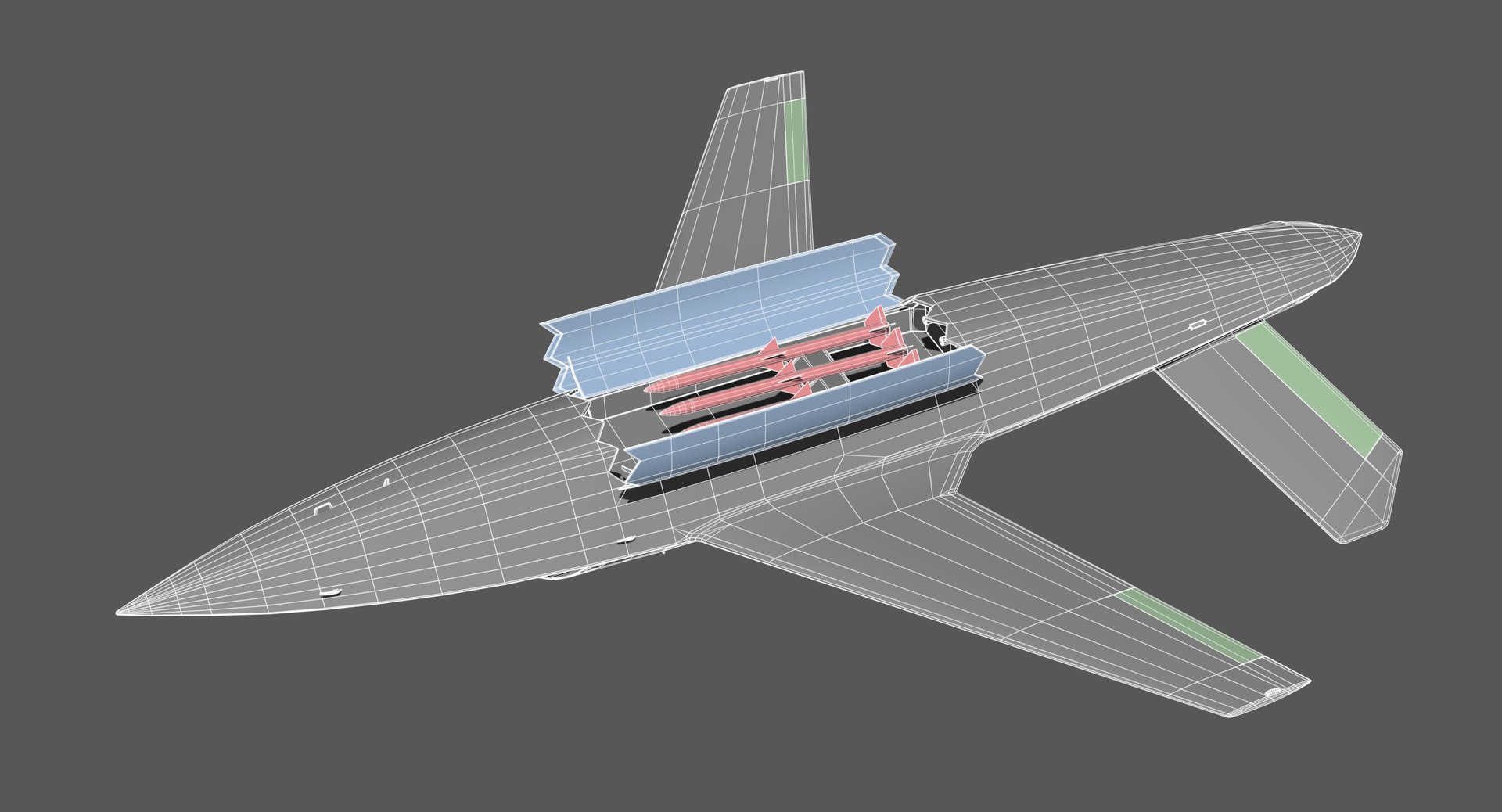 XQ 58A Valkyrie 3D Model - TurboSquid 2121447