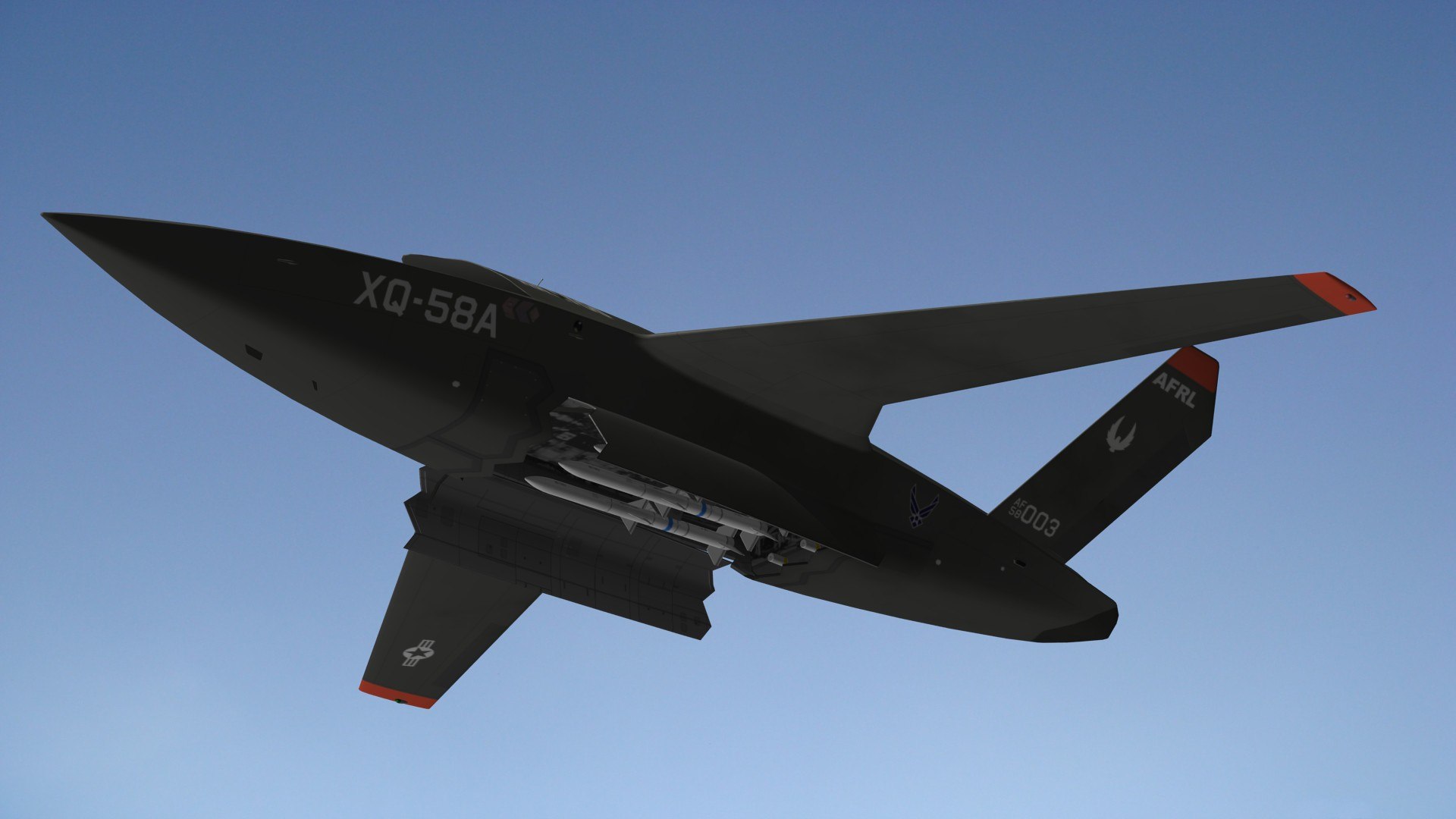 XQ 58A Valkyrie 3D Model - TurboSquid 2121447