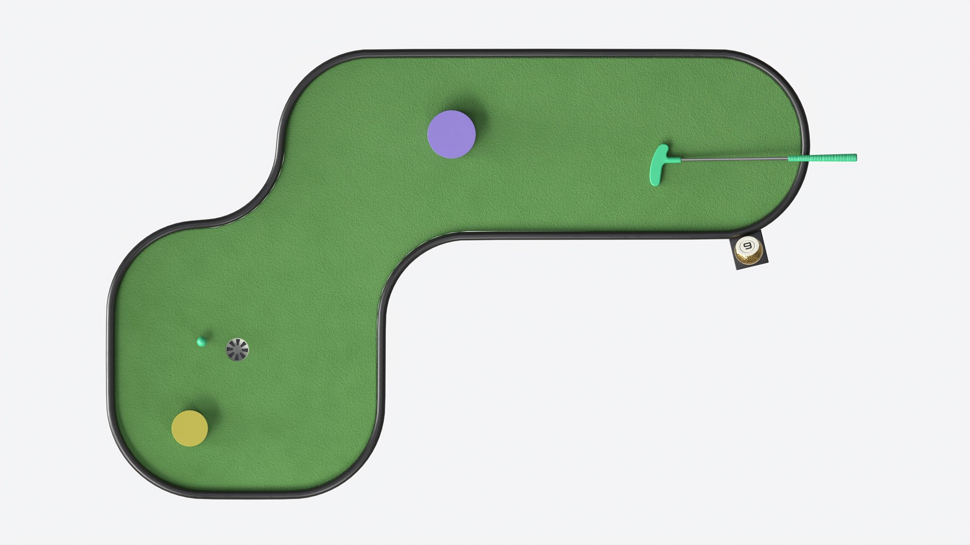 3D Miniature Golf Course 06 - TurboSquid 2114452