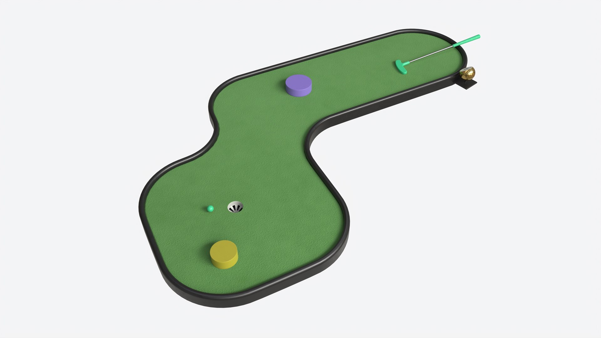 3D Miniature Golf Course 06 - TurboSquid 2114452