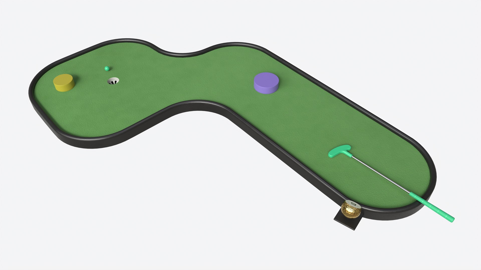 3D Miniature Golf Course 06 - TurboSquid 2114452