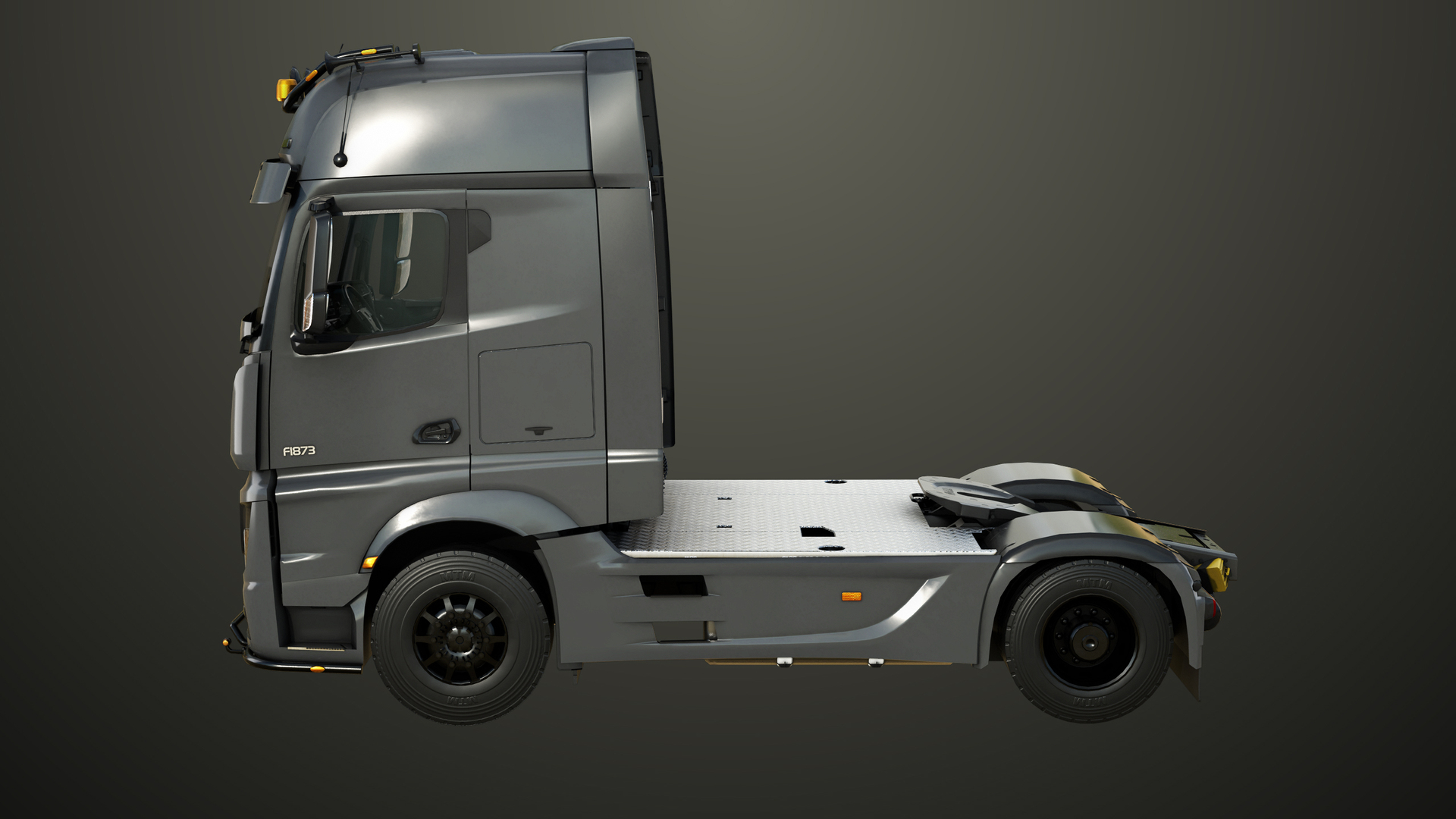 Heavy Truck Chassis 03 Generic All PBR Unity UE Textures Included 3D ...