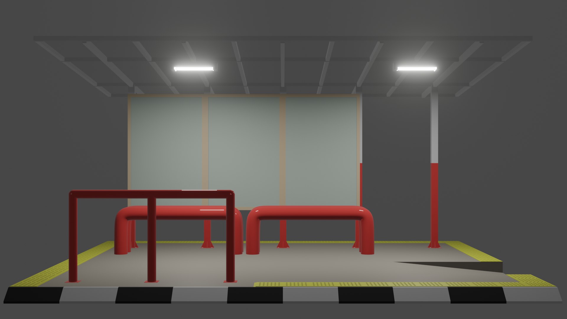 Bus Stand 3D Model - TurboSquid 1729467