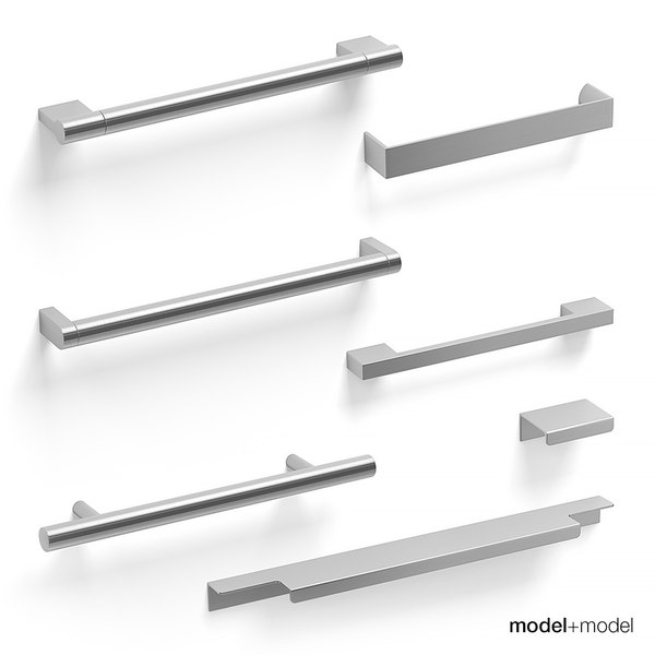 handles kitchen cabinets 3d model