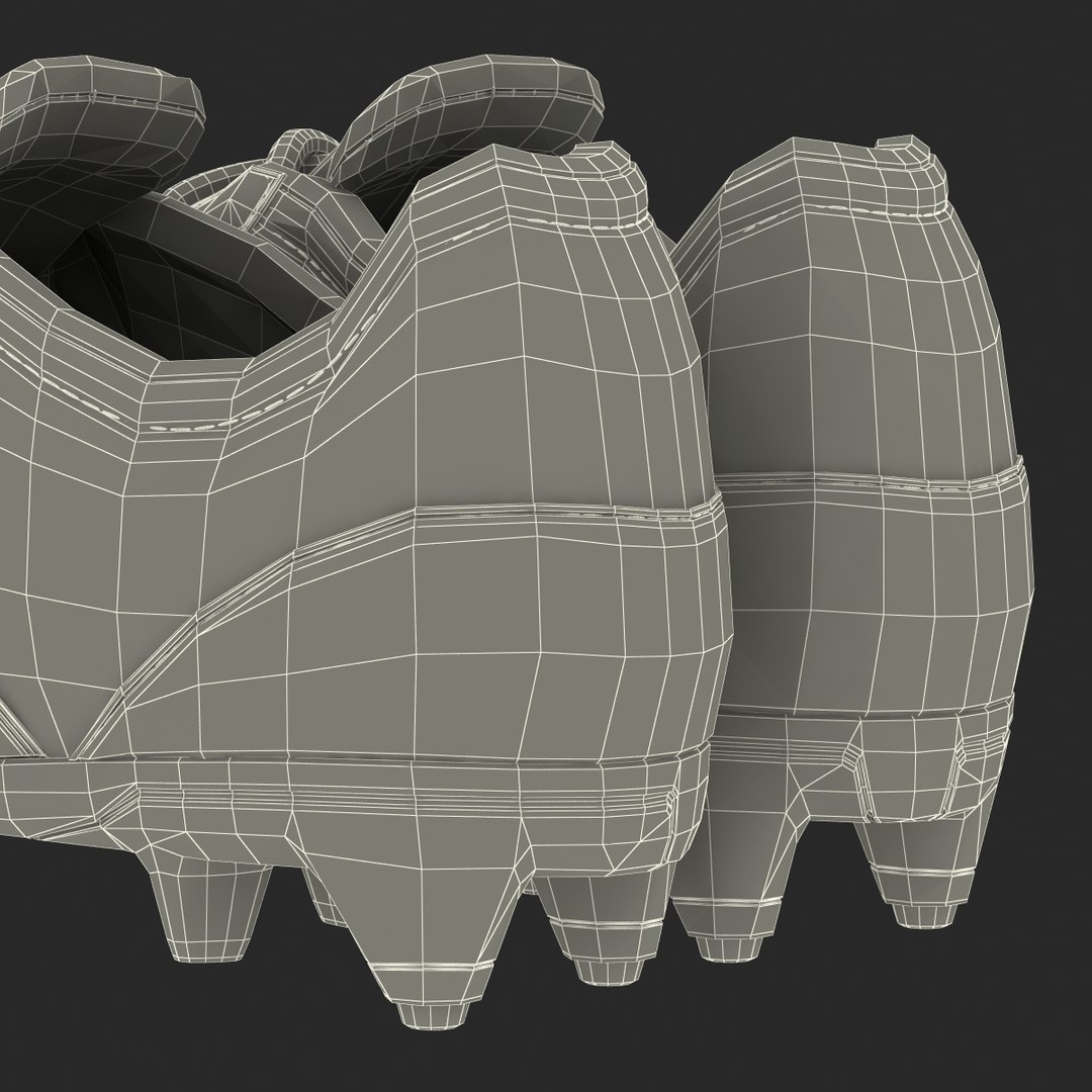 Football Boots 2 Red C4d