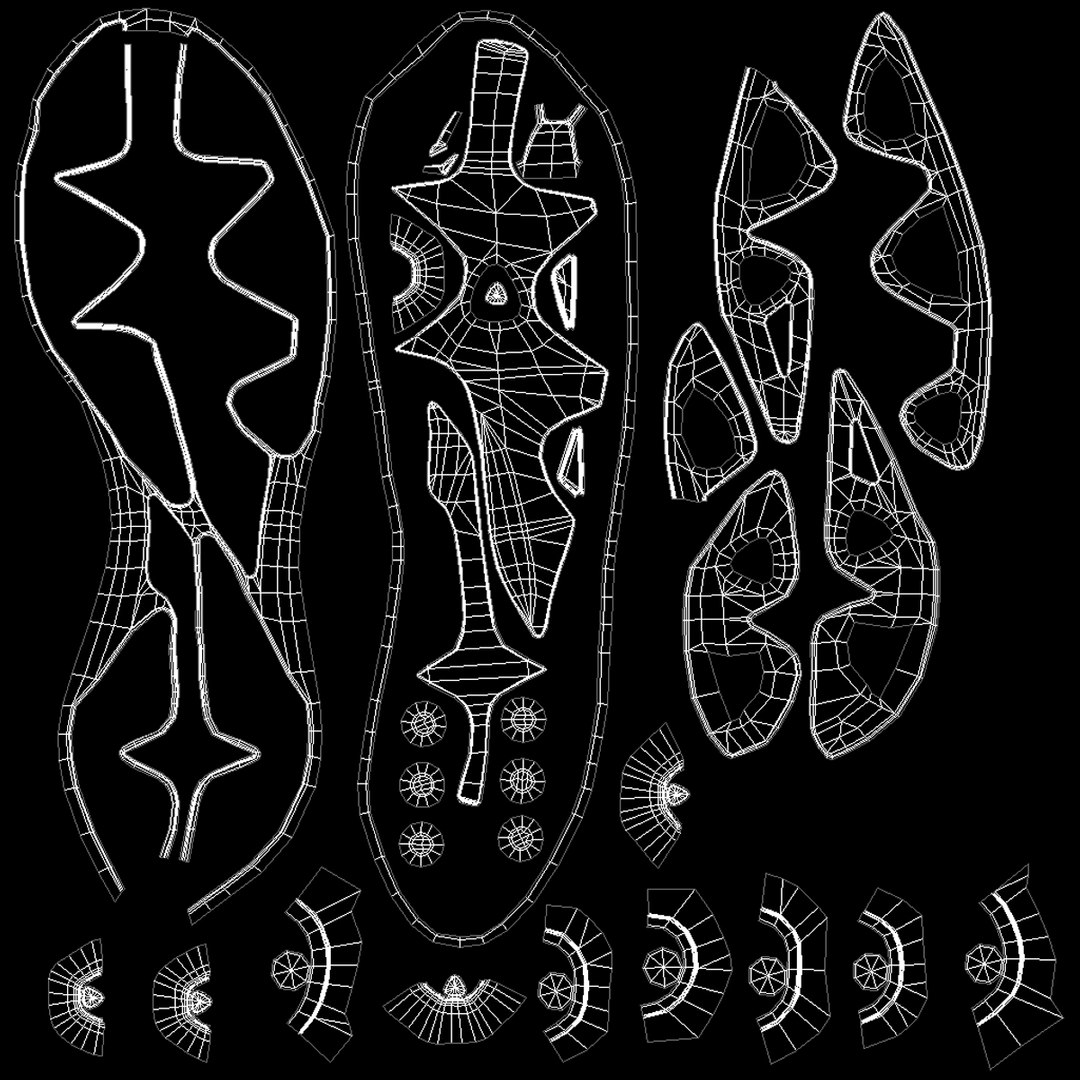 Football Boots 2 Red C4d