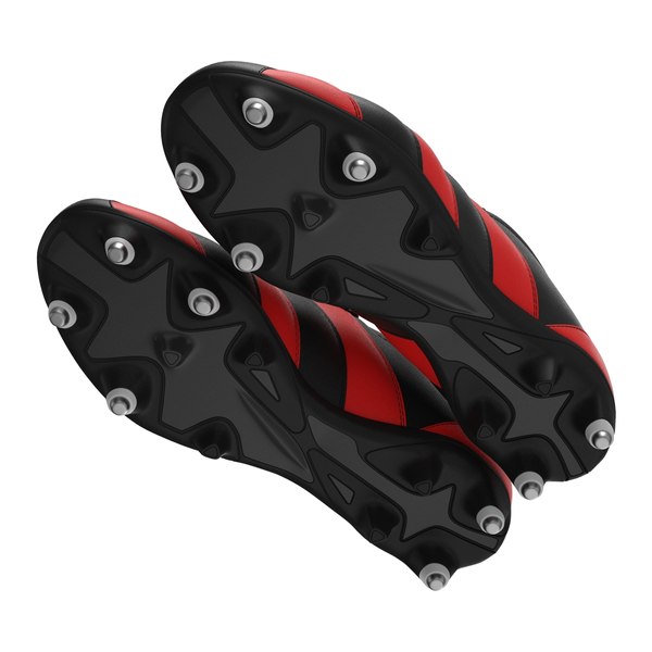 football boots 2 red c4d