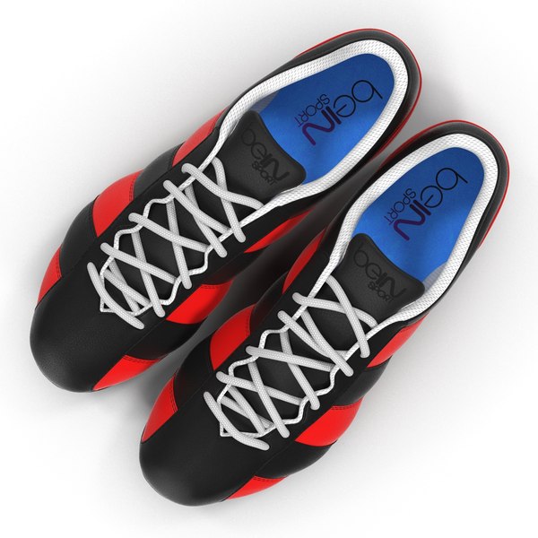 football boots 2 red c4d