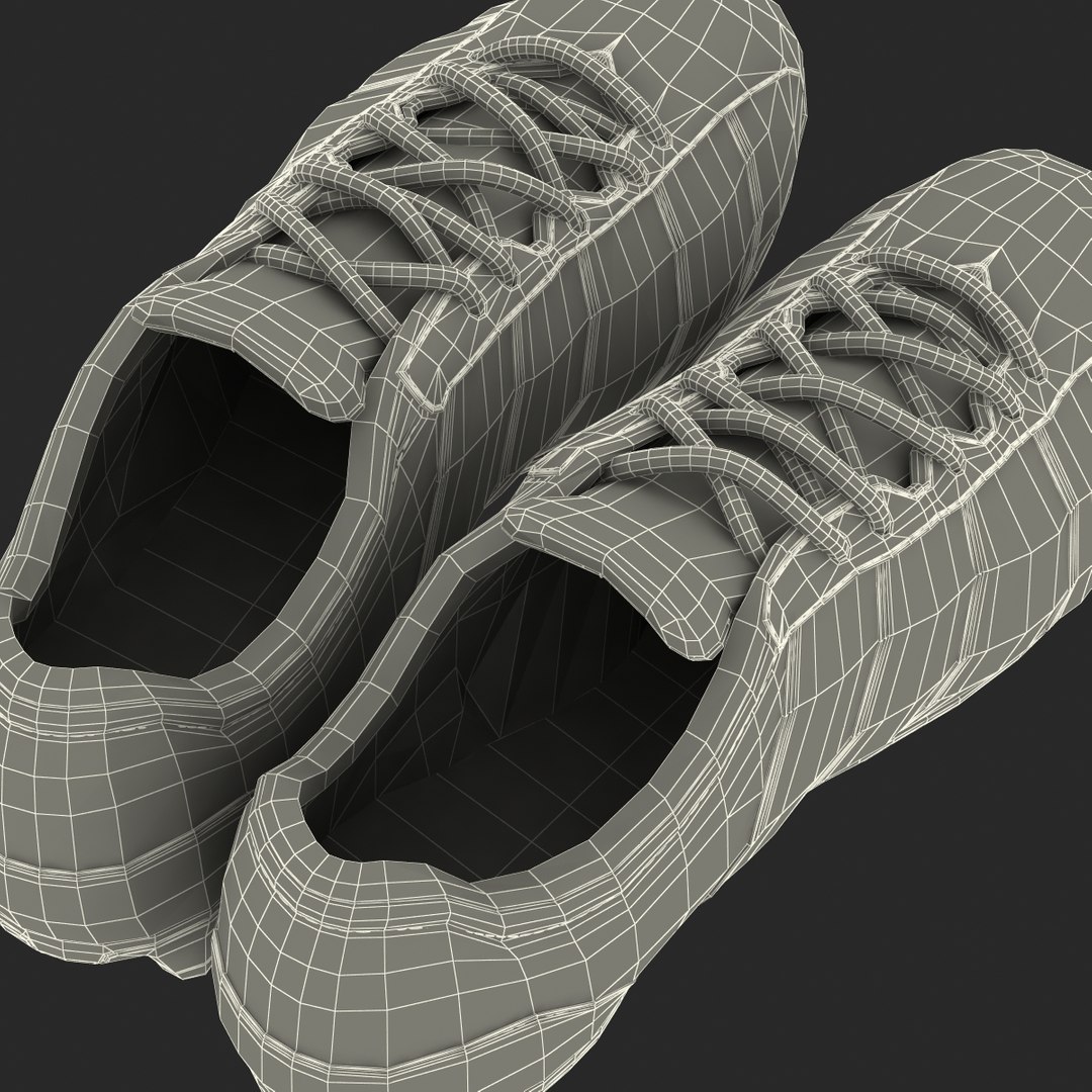Football Boots 2 Red C4d