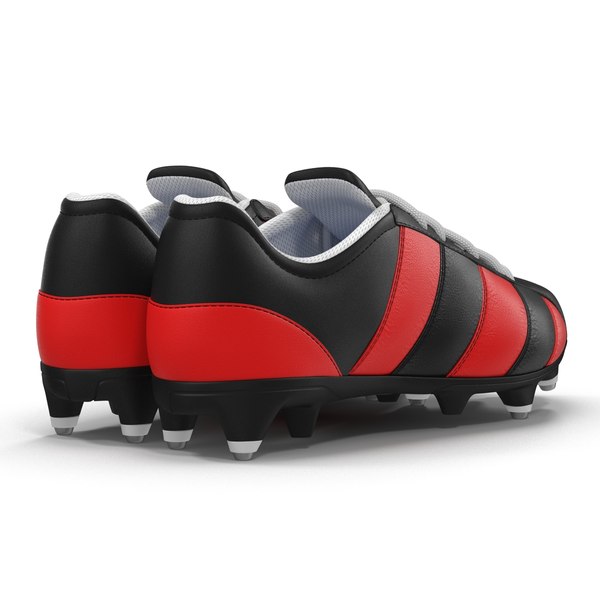 football boots 2 red c4d