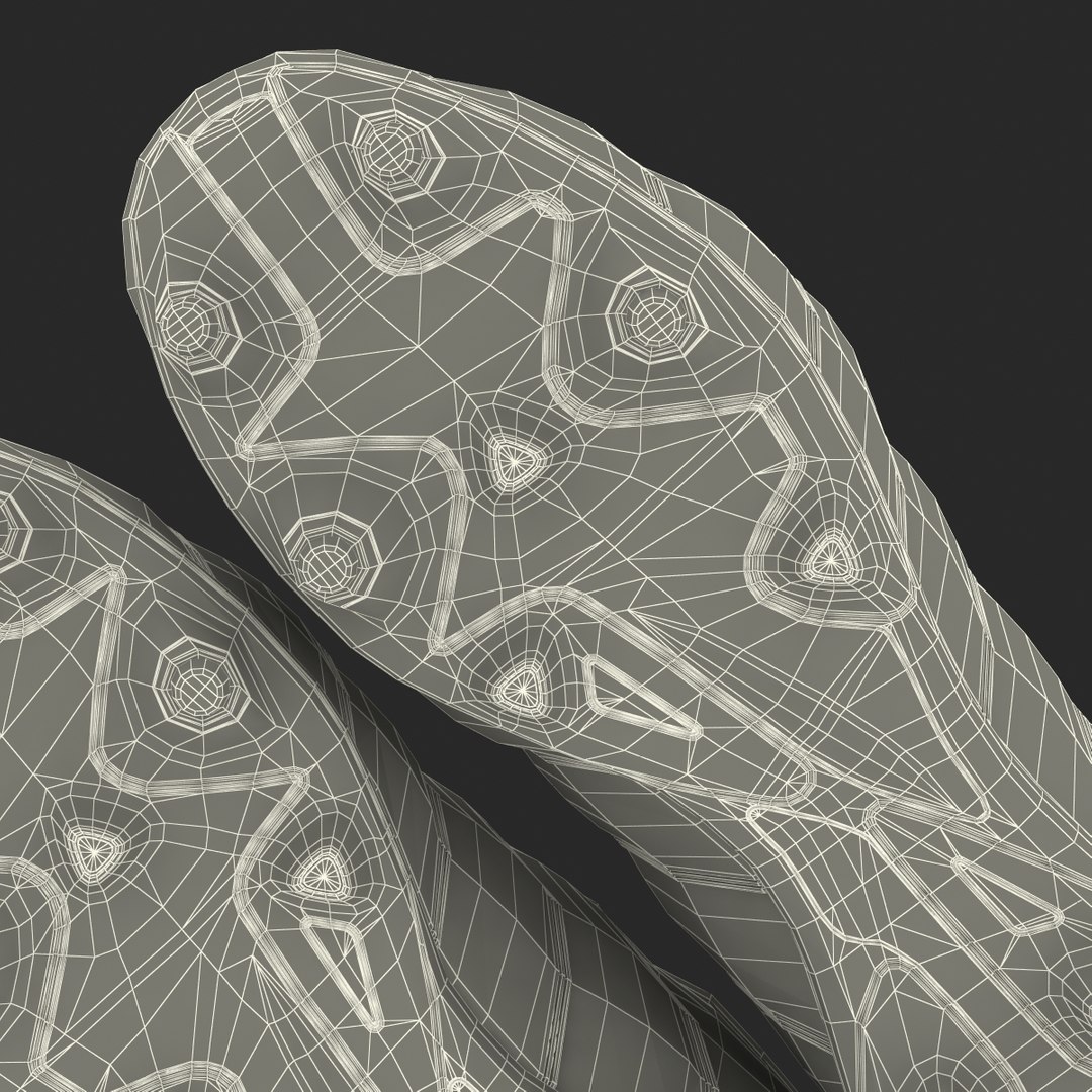 Football Boots 2 Red C4d