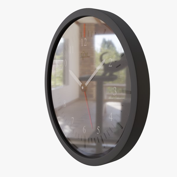 Free Wall Clock 3D Models for Download | TurboSquid