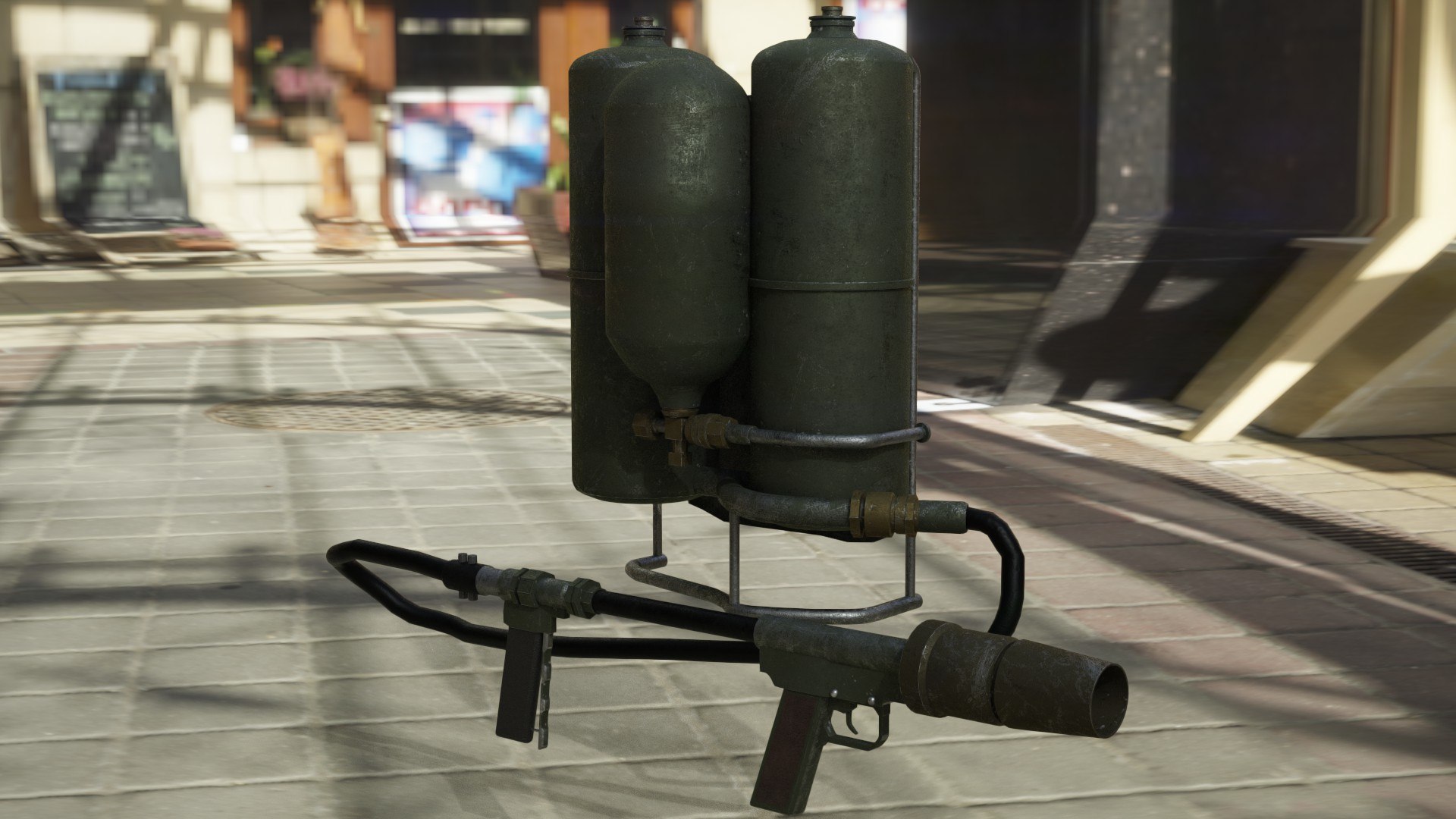 M2 Flamethrower 3D Model - TurboSquid 1587914