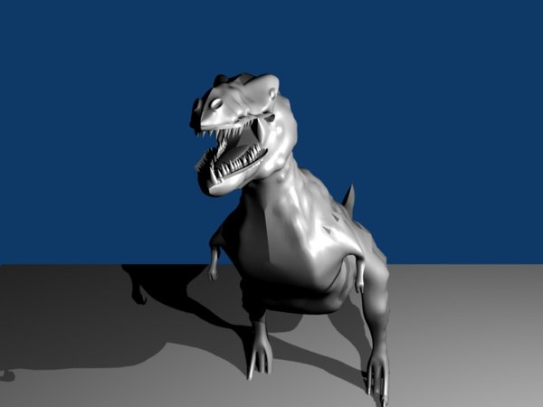 3d t-rex model