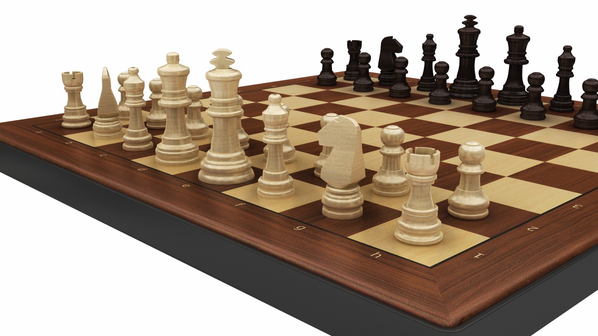 3D model chess board elements - TurboSquid 1503613
