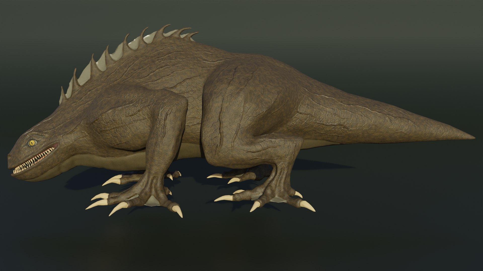 3D Model Beast Lizard - TurboSquid 1819132
