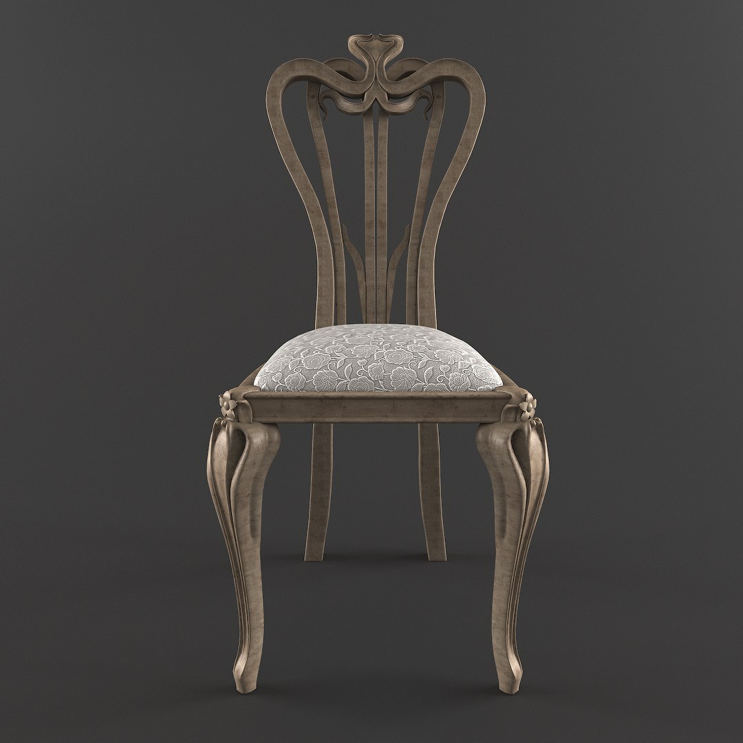 3d Classic Chair Model